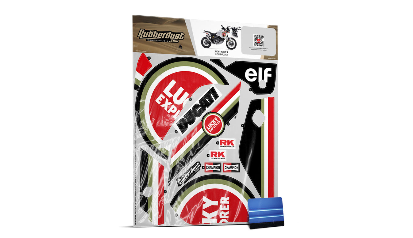 Ducati Desert X Lucky Explorer | Rubberdust